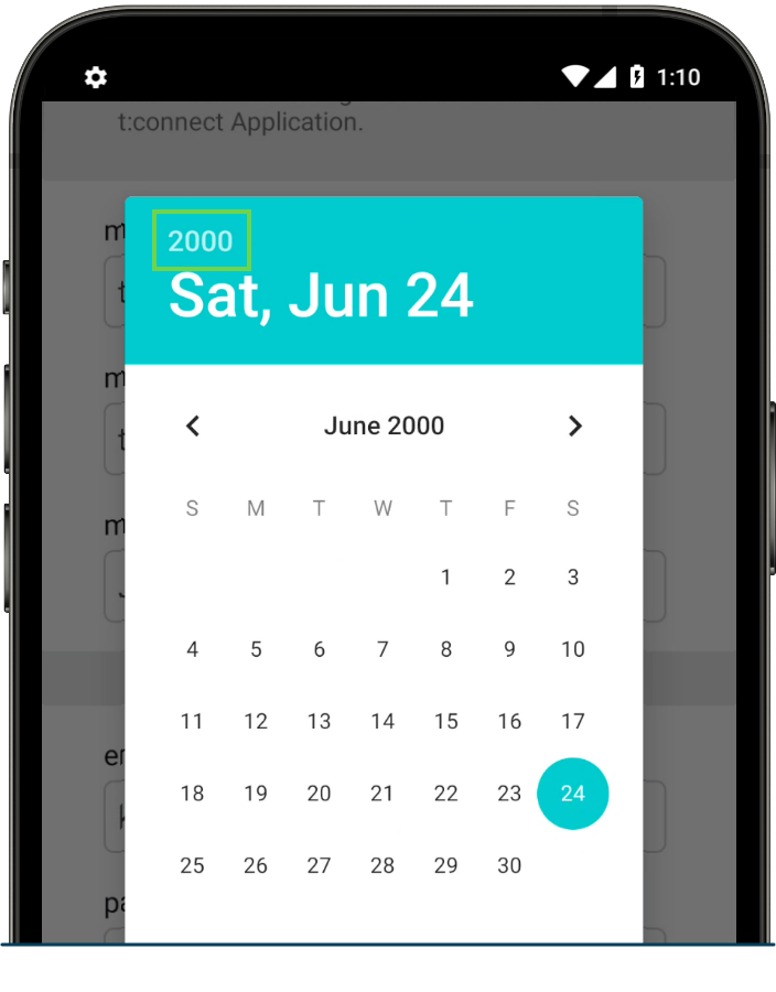 Change Date of Birth (Android) | Training Preparation | Tandem Diabetes ...
